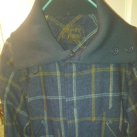 BROWN SOUND | Jackets & Coats | Vintage Brown Sound Plaid Jacket Size ...